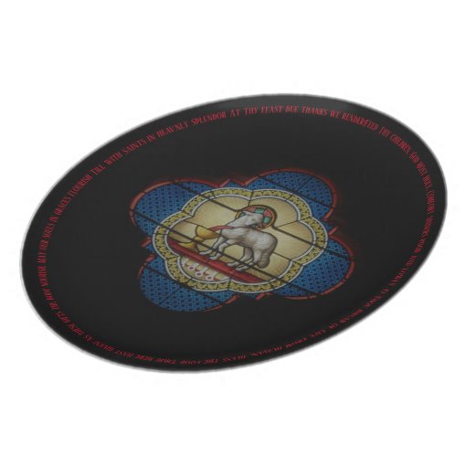LSB 774 "Feed Thy Children God Most Holy" plates | Zazzle