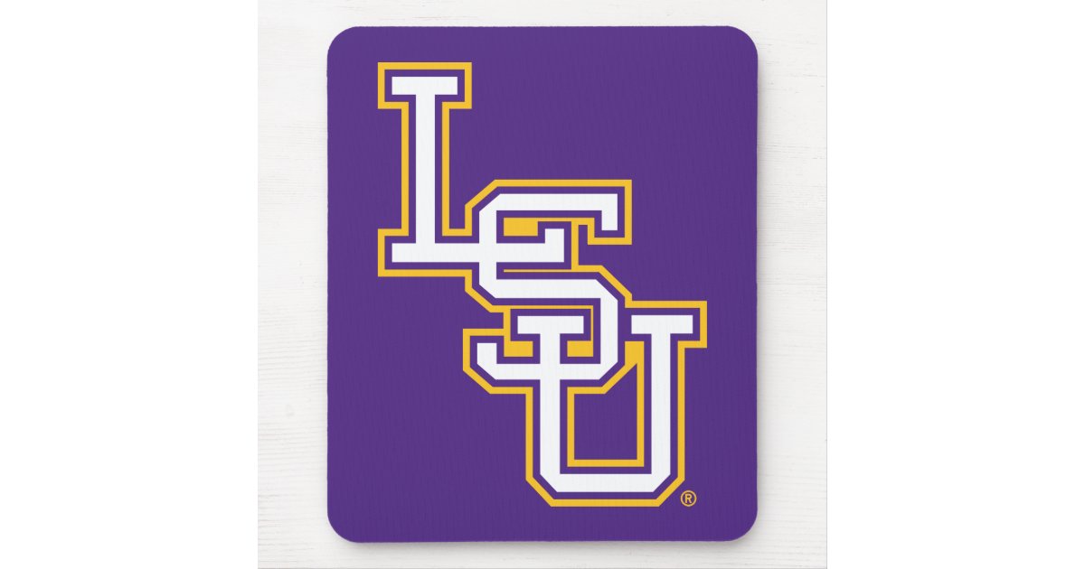 LSU | Baseball Mouse Pad | Zazzle