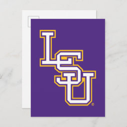 LSU | Baseball Postcard | Zazzle