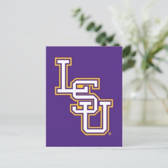 LSU | Baseball Postcard | Zazzle