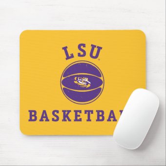 LSU Basketball | Louisiana State 4 Mouse Pad | Zazzle