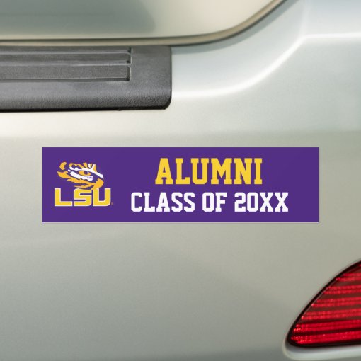LSU Eye of the Tiger Bumper Sticker | Zazzle