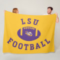 LSU Football | Louisiana State 4 Fleece Blanket | Zazzle