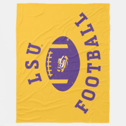 LSU Football | Louisiana State 4 Fleece Blanket | Zazzle