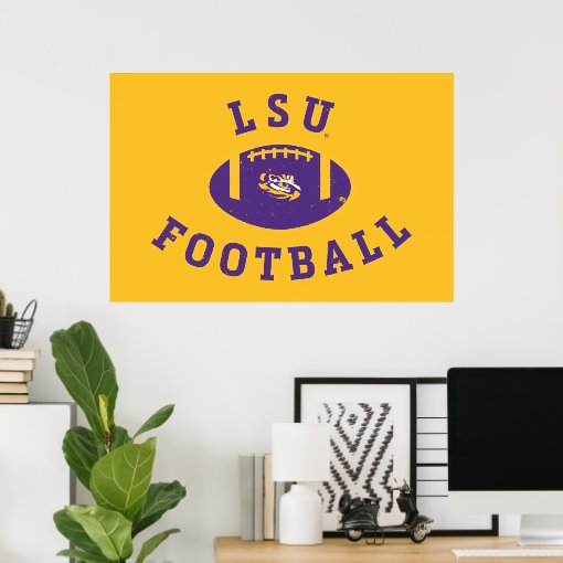 LSU Football | Louisiana State 4 Poster | Zazzle