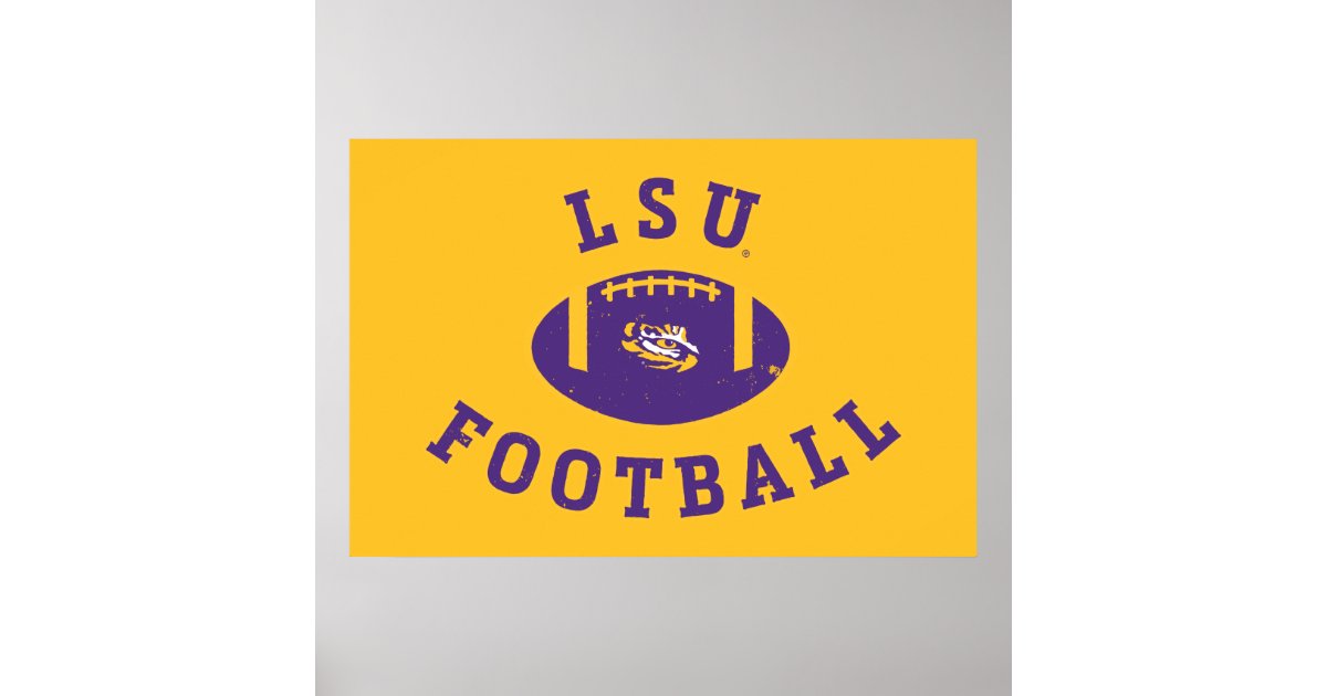LSU Football | Louisiana State 4 Poster | Zazzle