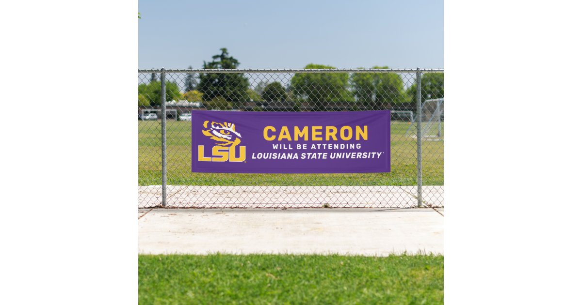 LSU Graduate Banner | Zazzle
