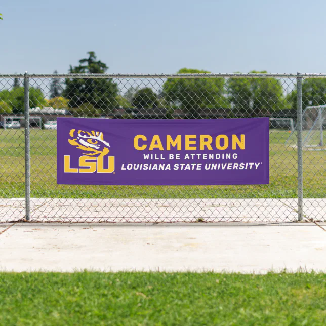 LSU Graduate Banner | Zazzle