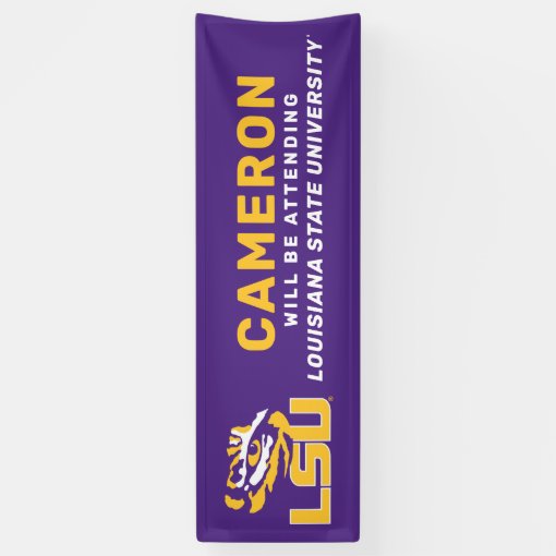 LSU Graduate Banner | Zazzle