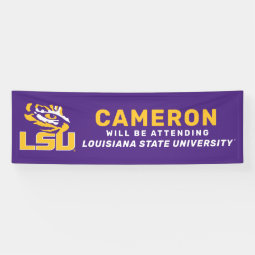 LSU Graduate Banner | Zazzle