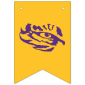 LSU Graduate Bunting Flags | Zazzle
