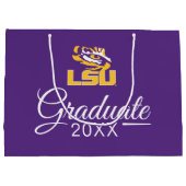 LSU Graduate Large Gift Bag | Zazzle