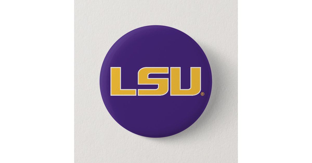 LSU Logo Button | Zazzle