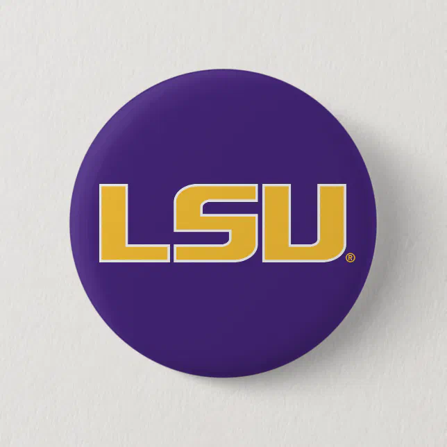 LSU Logo Button | Zazzle