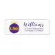 LSU Logo Label | Zazzle