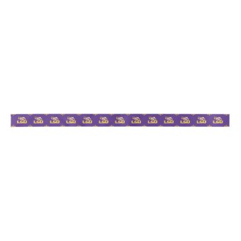 LSU Logo Satin Ribbon | Zazzle