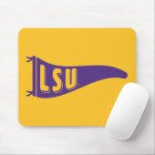 LSU Pennant Flag | Louisiana State 4 Mouse Pad | Zazzle
