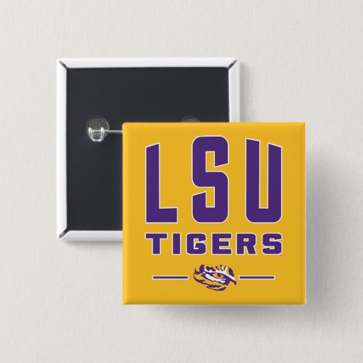 LSU Tigers | Louisiana State 4 Button | Zazzle