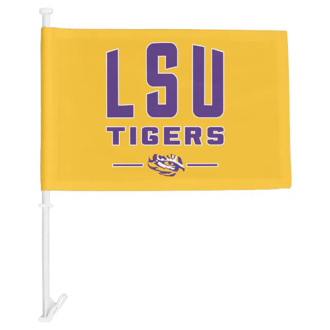 LSU Tigers | Louisiana State 4 Car Flag | Zazzle