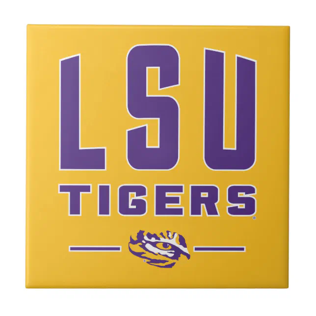 LSU Tigers | Louisiana State 4 Ceramic Tile | Zazzle