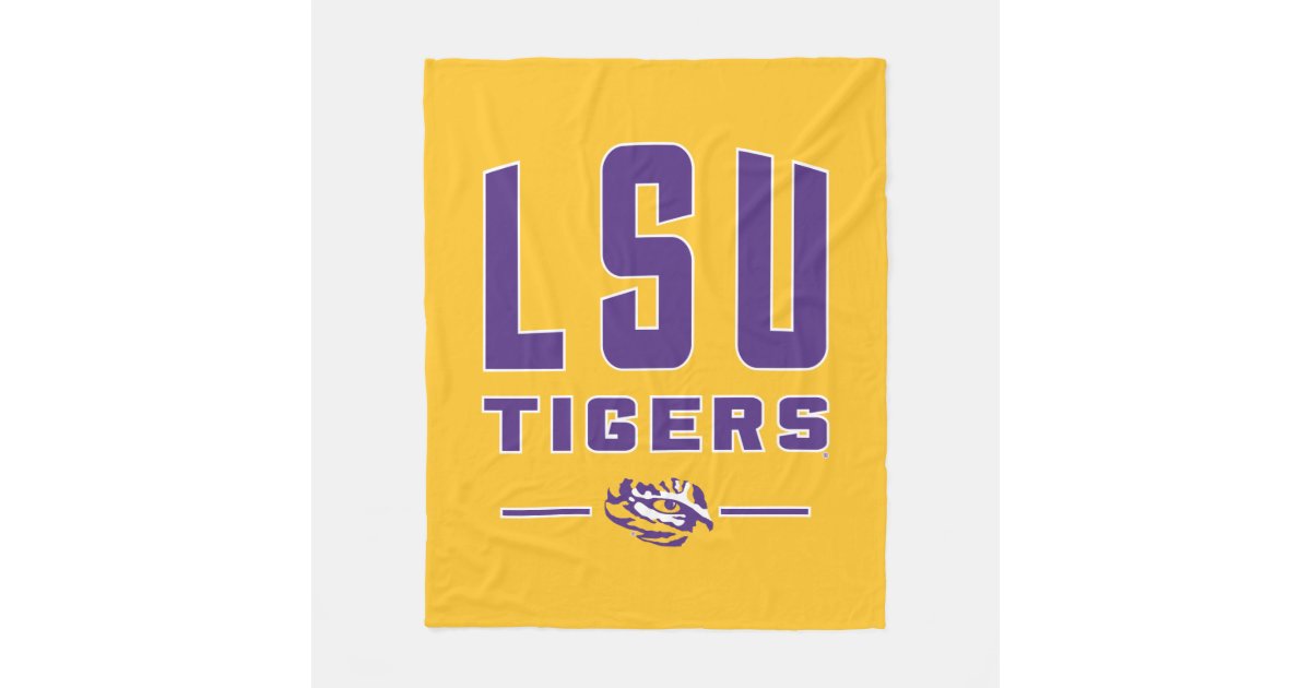 LSU Tigers | Louisiana State 4 Fleece Blanket | Zazzle