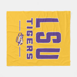 LSU Tigers | Louisiana State 4 Fleece Blanket | Zazzle