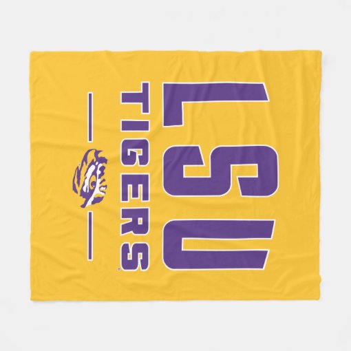 LSU Tigers | Louisiana State 4 Fleece Blanket | Zazzle