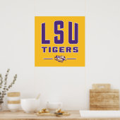 LSU Tigers | Louisiana State 4 Poster | Zazzle
