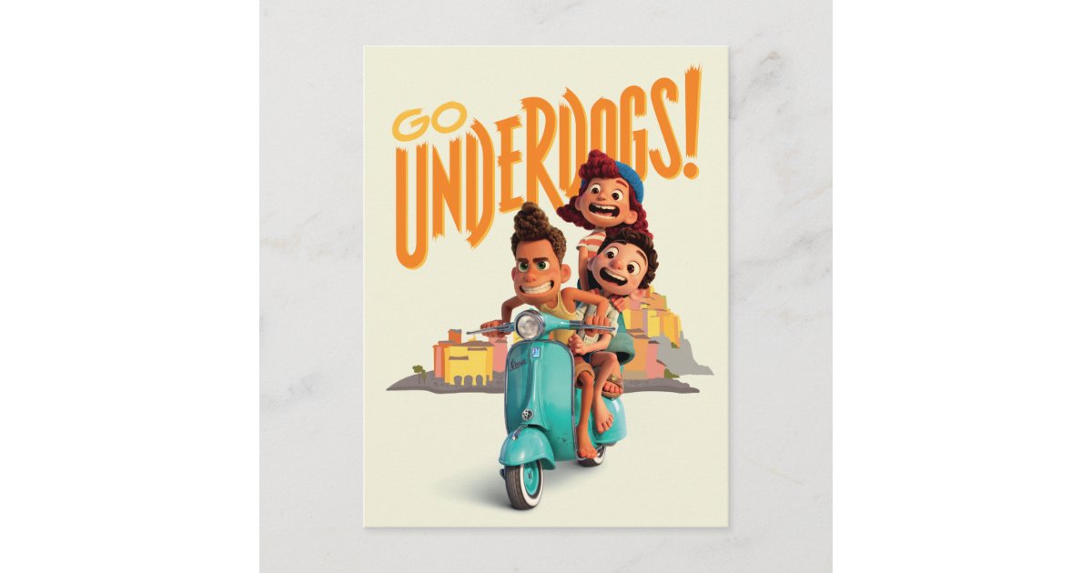 Luca | Go Underdogs! Postcard | Zazzle