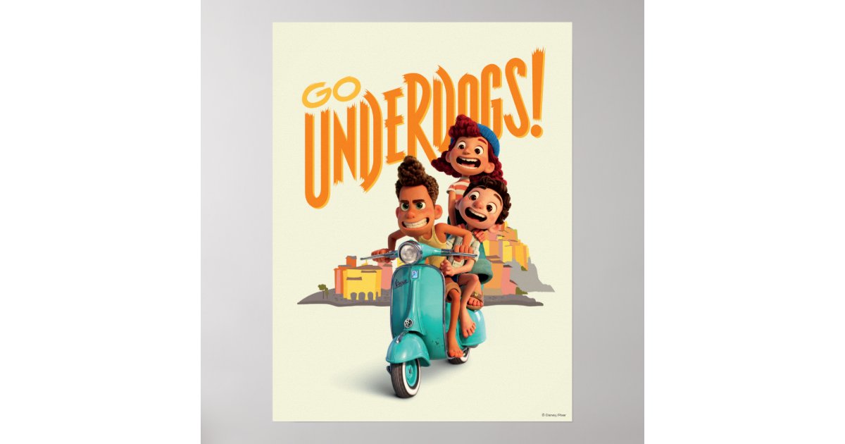Luca | Go Underdogs! Poster | Zazzle