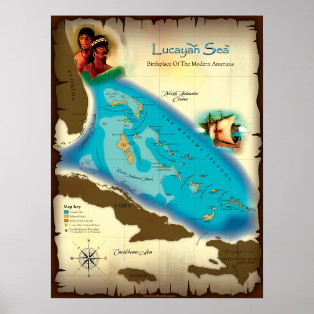 Lucayan Sea Poster | Zazzle