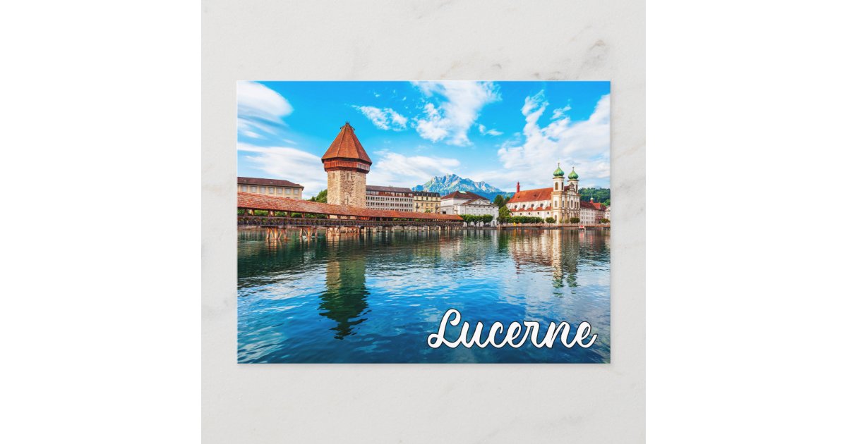 Lucerne, Switzerland Postcard | Zazzle