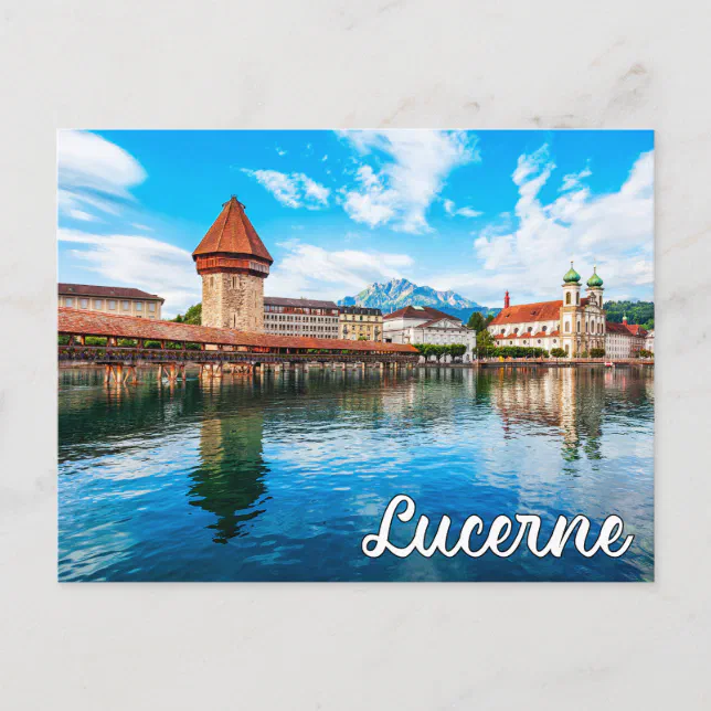 Lucerne, Switzerland Postcard | Zazzle