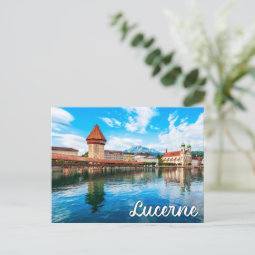 Lucerne, Switzerland Postcard | Zazzle