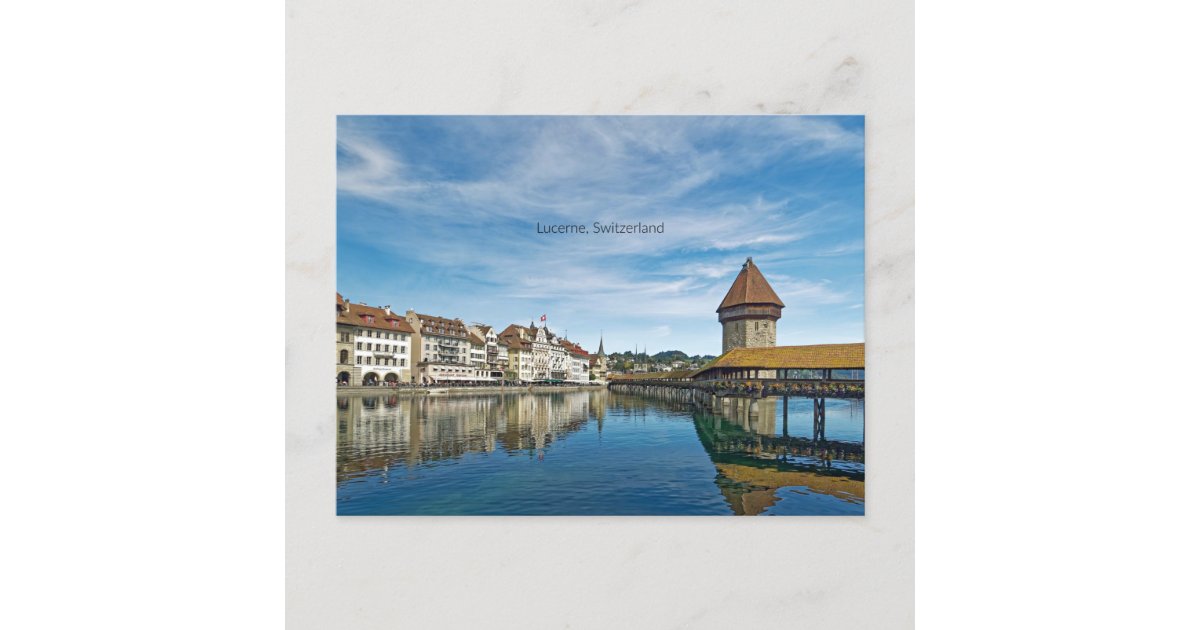 Lucerne, Switzerland Postcard | Zazzle