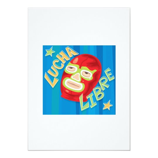 Lucha Libre Invitation | Zazzle.com