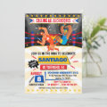 Lucha Libre Mexican Wrestling Birthday Invitation | Zazzle