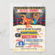 Lucha Libre Mexican Wrestling Birthday Invitation | Zazzle