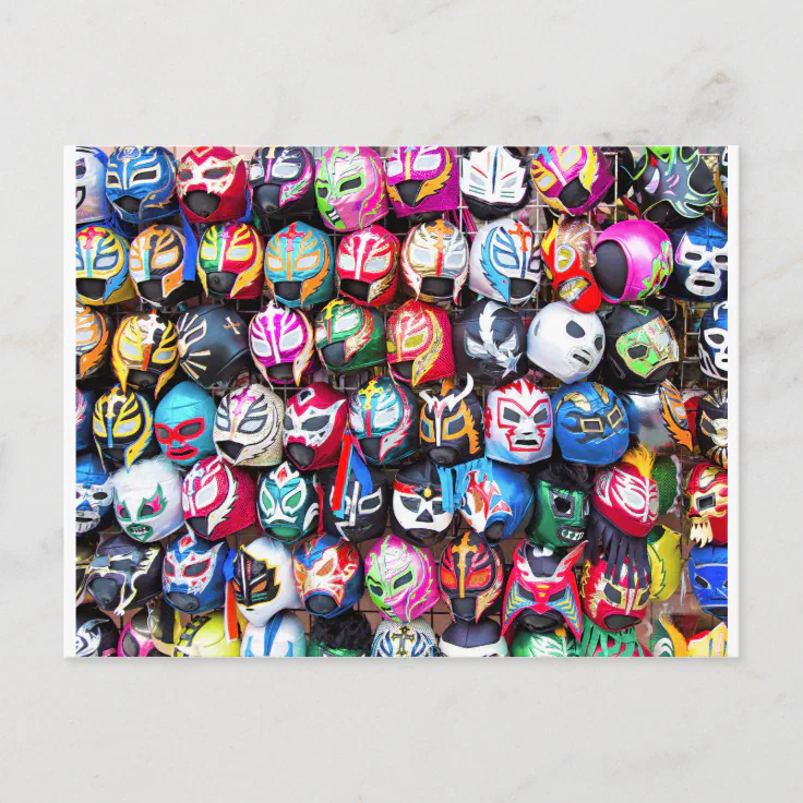 Lucha Libre Postcard | Zazzle
