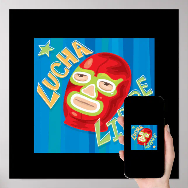 Lucha Libre Poster | Zazzle