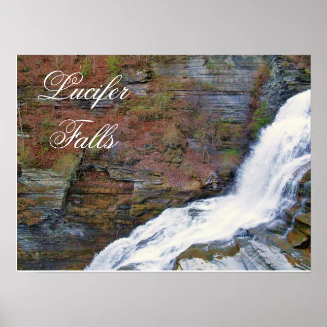 LUCIFER FALLS poster | Zazzle