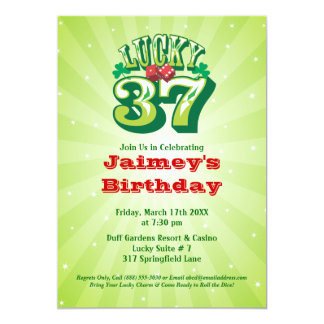 37th Birthday Invitations & Announcements | Zazzle