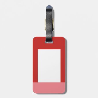Lucky Bag Red Luggage Tag | Zazzle
