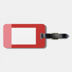 Lucky Bag Red Luggage Tag | Zazzle
