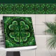 Lucky Four-leaf clover luxury Ceramic Tile | Zazzle