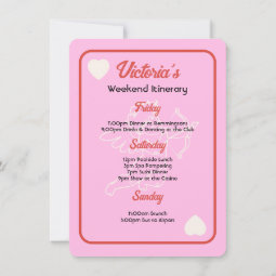 Lucky in Love Playing Card Bachelorette Weekend | Zazzle