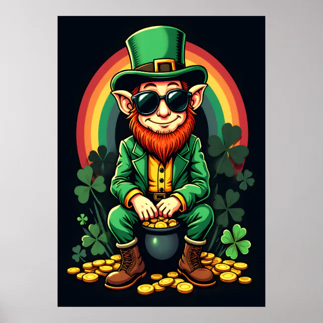 Lucky Leprechaun Poster | Zazzle