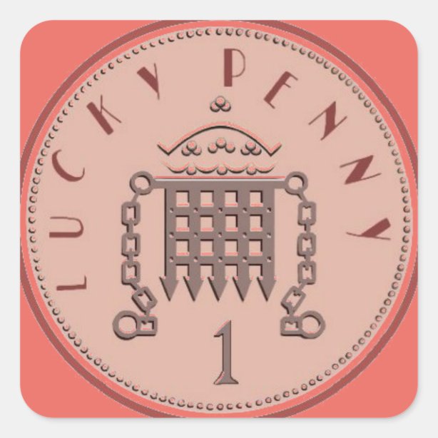 Penny Stickers | Zazzle