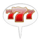 CAKE TOPPER Las Vegas Wedding Lucky black gold | Zazzle.com