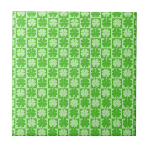 Shamrock Decorative Ceramic Tiles | Zazzle